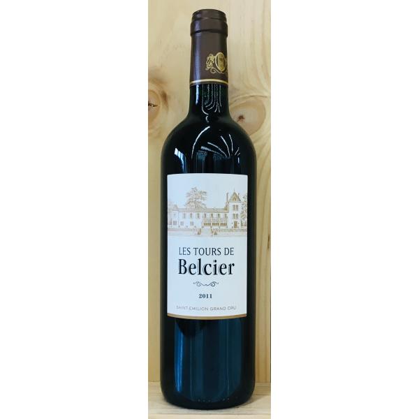 レ・トゥール・ド・ベルシェ サン・テミリオン グラン・クリュ 2011 750ml　Les Tours de Belcier Saint-emilion Grand-Cru 2011☆ボルドー地方　     ☆AOCサンテミリオン・グラン・...