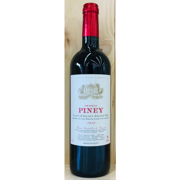 シャトー・ピネ サン・テミリオン グラン・クリュ 2019 750mlChateau Piney Saint-emilion Grand-Cru 2019☆ボルドー地方　     ☆AOCサンテミリオン・グラン・クリュ   ☆フルボディ☆ぶ...