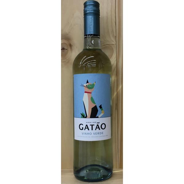ガタオ  ヴィーニョ・ヴェルデ 750ml　Gatao Vinho VerdeD.O.C.☆リスボン地方　　☆DOCヴィージョ・ベルデ　　☆辛口☆ぶどう品種 ：ロウレイロ、トラジャドゥラ、 ペデルナ、アルヴァリーニョ　ポルトガルの地ブドウ微...