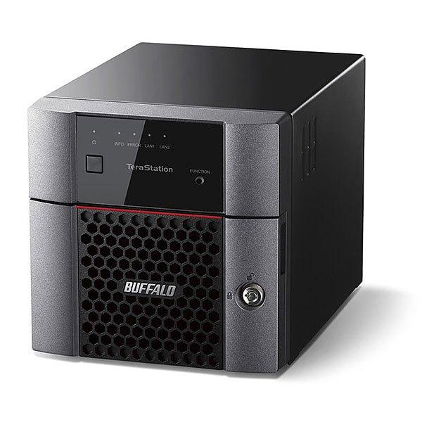 BUFFALO TeraStation テラステーション 4TB(2ドライブ) NAS [TS3220DN0402]2.5Gbイーサネット&amp;1.4GHzデュアルコアCPU搭載複数部署で使える大容量ファイルサーバー【製品仕様】HDD：...