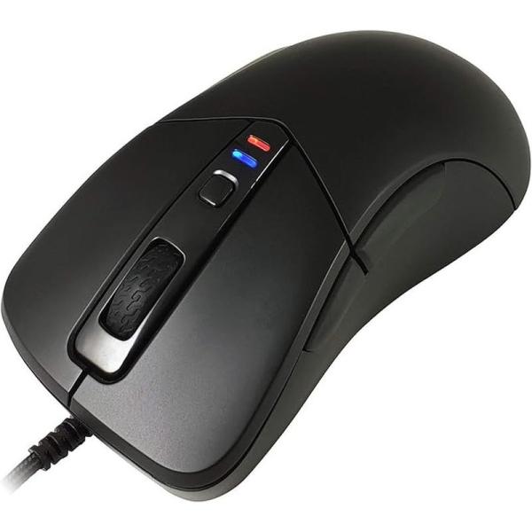 DHARMAPOINT ゲーミングマウス タクティカルマウス39ラバーコート 左右非対称 ブラック DPTM39RC 未開封 アウトレット吸いつくようなフィット感。思い通りに動く。手に馴染むラバータッチで、疲れにくい操作性。毎日の作業が快適...
