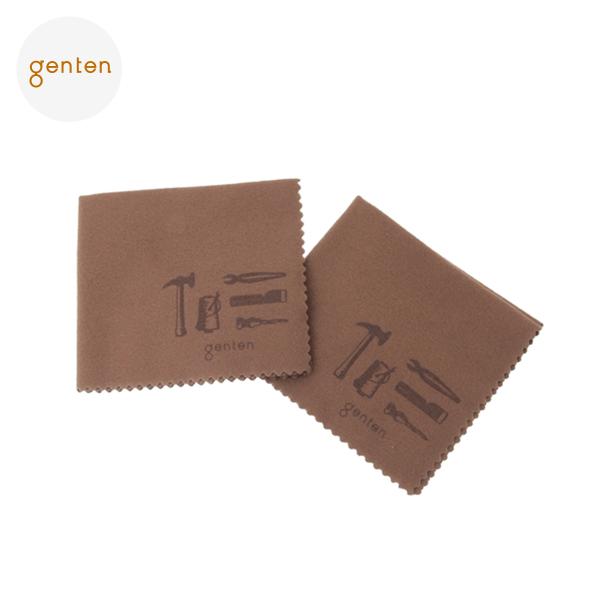 ブランド：genten ゲンテン品名：レザーケア オリジナルクロス品番：32834素材：コットン縦：22cm横：20cm内容量：2枚