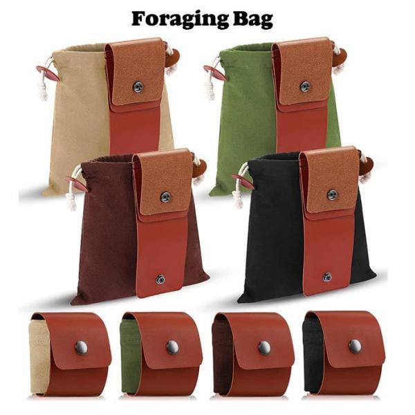 ベルトに装着して、必要な時に便利なポーチとして使用できるフォレジングバッグ。折りたため時は、とてもコンパクトなので邪魔になりません。必要な時に必要なものを入れて運ぶことができます。■カラー：ブラック/グリーン/ブラウン/ベージュ■サイズ：フ...