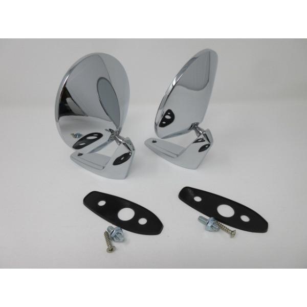 ☆取引詳細内容、休日等、ヤフーショッピングお知らせをご覧ください！ 必須！DODGE！ MOPAR！チャージャー コロネット   1967-1976 A/B Body ドアミラー 左右set   GOODMARK製  1141067 NEW...