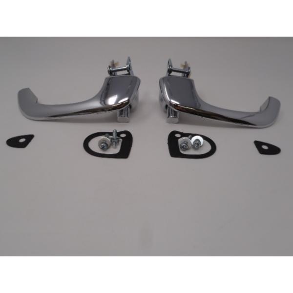 ☆取引詳細内容等、ヤフーショッピングお知らせをご覧ください！必須です！1964.1965.1966.1969.1970 FORD フォードマスタング outer ドアハンドル 左右SET NEWOER！ Scott  Drake！Outsi...