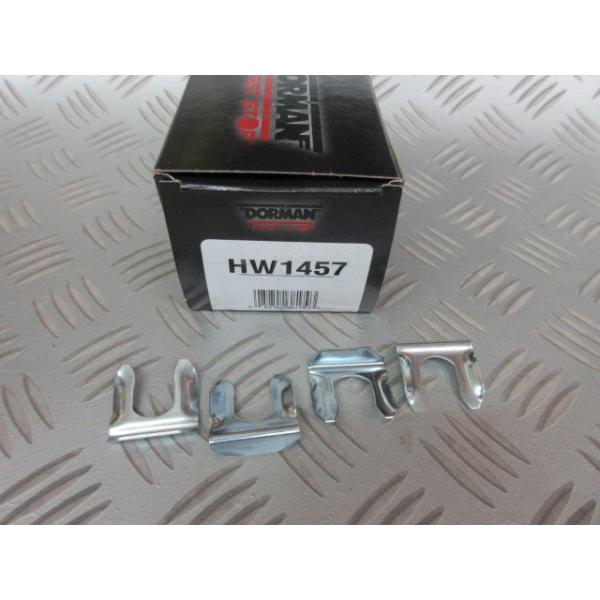 ☆取引詳細内容、休日等、ヤフーショッピングお知らせをご覧ください！ 必須！Bclip.1946-2011 ブレーキホース クリップ 4ea set NEW　アメリカ旧車 EURO etc 1457Dorman☆画像確認　モデル・排気量・年式...