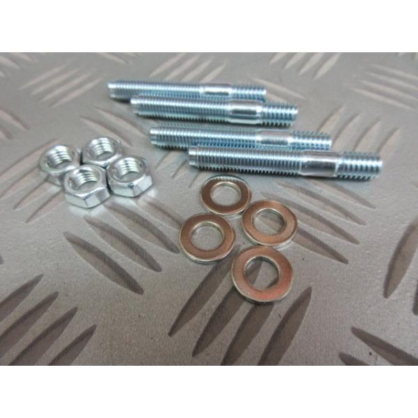 ☆取引詳細内容、休日等、ヤフーショッピングお知らせをご覧ください！ 必須！キャブレタースタッドボルト 4pcSET Stud Length (in.):2.225 in.Thread Size:5/16 in.-18, 5/16 in.-2...