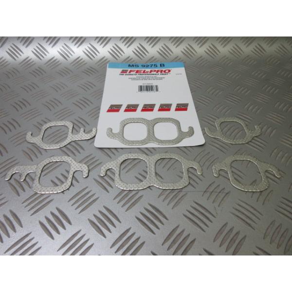 ☆取引詳細内容、休日等、ヤフーショッピングお知らせをご覧ください！ 必須！GM シボレーV8 スモールブロック車用 エキゾーストマニホールドGK set NEW コルベット カマロ C10 等々FEL-PRO MS9275B Exhaust...