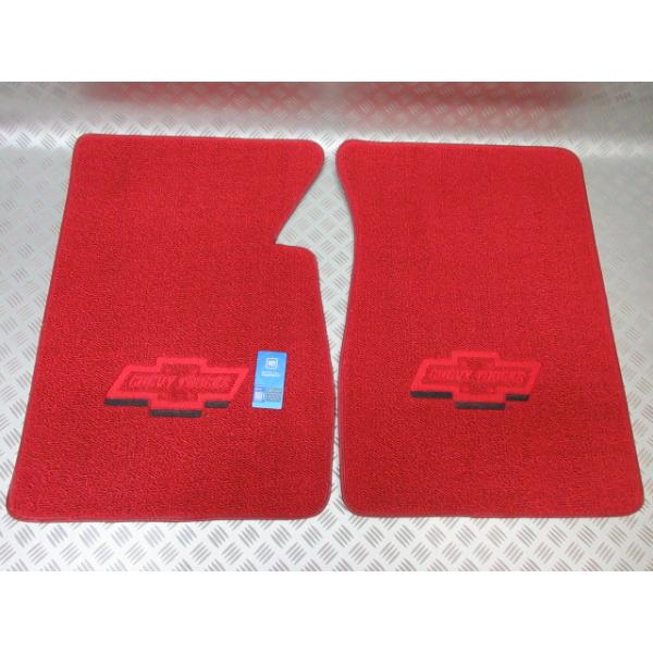 ☆取引詳細内容、休日等、ヤフーショッピングお知らせをご覧ください！ 必須！6770Trucks!.Loop.RED シボレー C10 等々 フロアマット pr NEW #61 1967-1970~ AutoCustom Carpetｓ!!!...