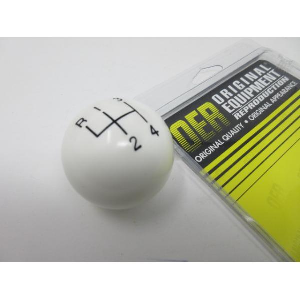 ☆取引詳細の内容、休日等、ヤフーショッピングお知らせをご覧ください！必須！3961437wOER 1967-1971 ＧＭシボレー旧車 4speed シフトノブ 白 NEW　シェベル・エルカミーノ インパラ カマロ etcOER Manua...