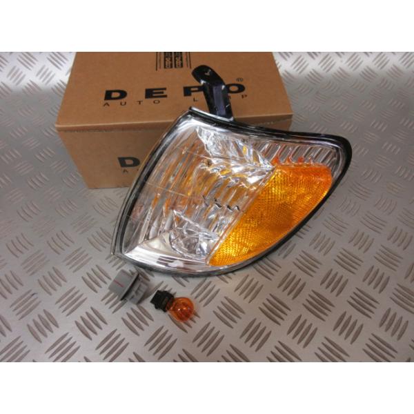 ☆取引詳細内容等、ヤフーショッピングお知らせをご覧ください！必須です！DEPO.LH 2000-2004 US トヨタ タンドラ パーキングランプ  左 純正OEM NEW！ レギュラーキャブ/アクセスキャブ/DEPO製 一部ソケット形状が...