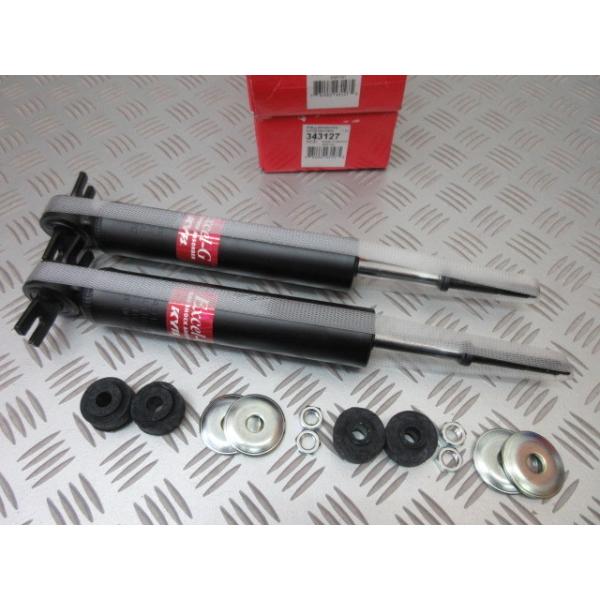 ☆取引詳細内容等、休日等、ヤフーショッピングお知らせをご覧ください！ 必須！アメリカ車！ 旧車！ コルベット マリブ ボンネビル ファイアーバード  キャデラック カマロ エルカミーノ 等々 フロントショック 1pr KYB！ Excel-...