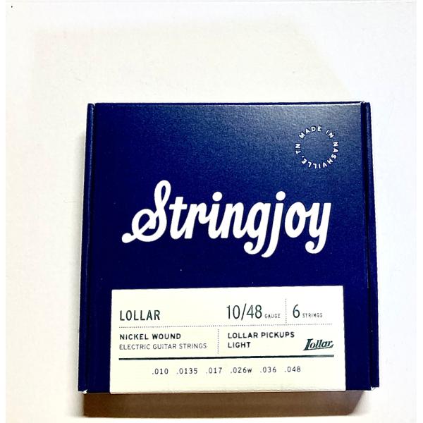 Lollar　Pickups　Stringjoy　Super Light　Gauge■ Light Gauge  1st: .010 2nd: .0135 3rd: .017 4th: .026w 5th: .036 6th: .048■特...