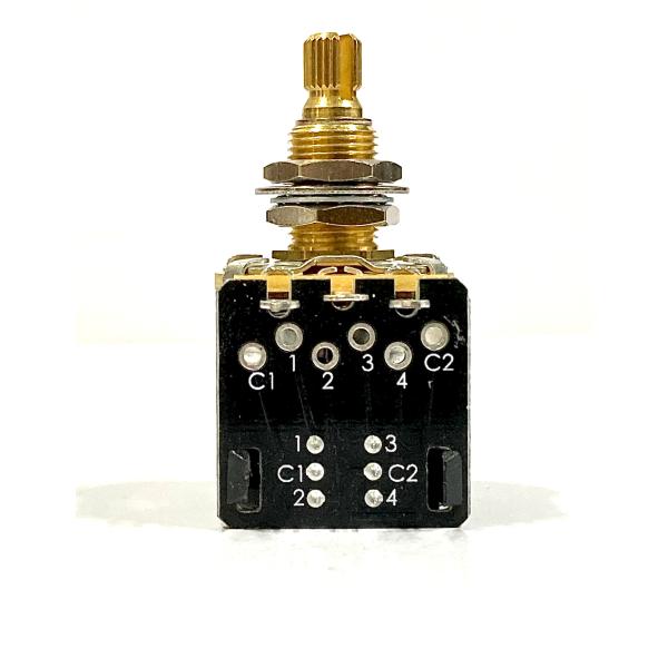 Lindy Fralin Push-Pull Blender Pot リンディ　フレーリン　ブレンダー　ポット■カスタムプッシュプルポットには、ブレンドと分割を同時に行うことができるBlender Pot要素が組み込まれています。■人気の配...