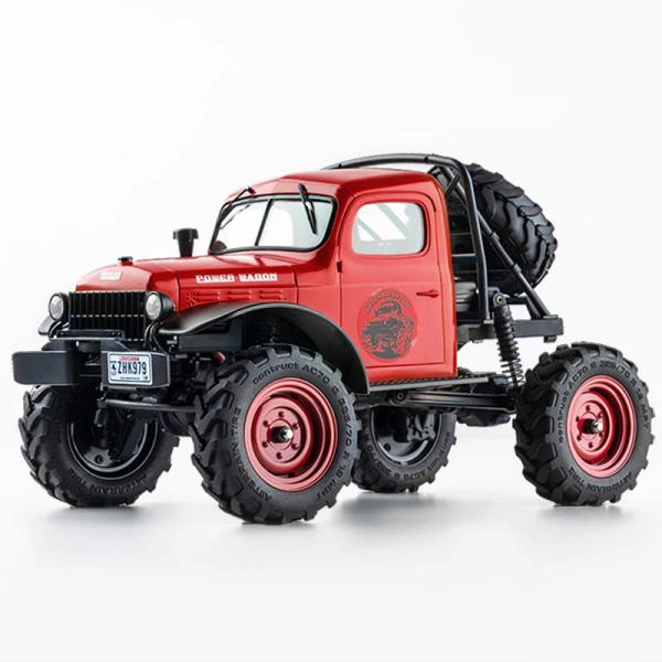 FMSチームが細心の注意を払って設計したFCX24は、小型クライミングRCカーを再定義します。 FCX24シリーズの最初の製品として、車体は1949年に泥オフロードトラックの形で登場したPOWER WAGONです。 高性能クローラーシャーシ...