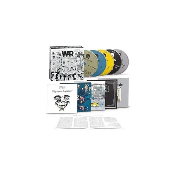 【発売日：2025年09月05日】種別:5CD 【輸入盤】 洋楽ソウル/R&amp;B 発売日:2025/09/05 登録日:2025/08/15 ウォー CD・コレクション・1971-1975 内容:［Disc 1 ： WAR （1971...