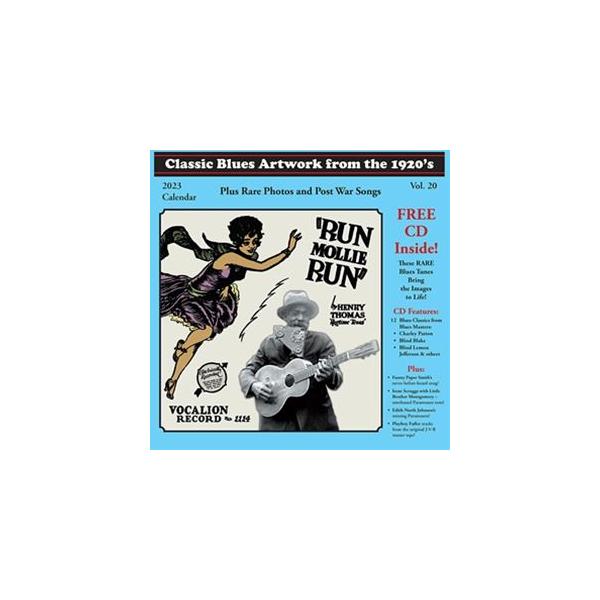 【発売日：2022年10月21日】種別:CD 【輸入盤】 洋楽ブルース/ゴスペル 発売日:2022/10/21 登録日:2022/11/15 ヴァリアス クラシック・ブルース・アートワーク・フロム・ザ・1920S・カレンダー（2023） 内...