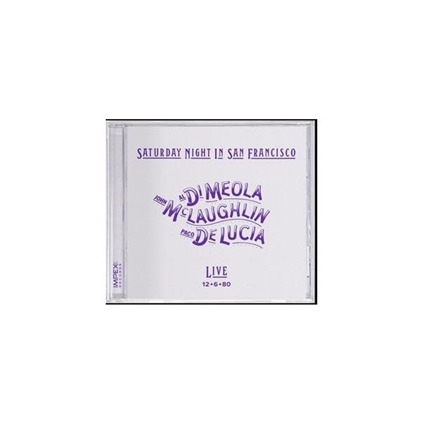 【発売日：2022年07月15日】種別:CD 【輸入盤】 ジャズ・フュージョン海外ジャズ 発売日:2022/07/15 登録日:2022/08/23 アル・ディ・メオラ／ジョン・マクラフリン／パコ・デ・ルシア サタデイナイト・イン・サン・フ...