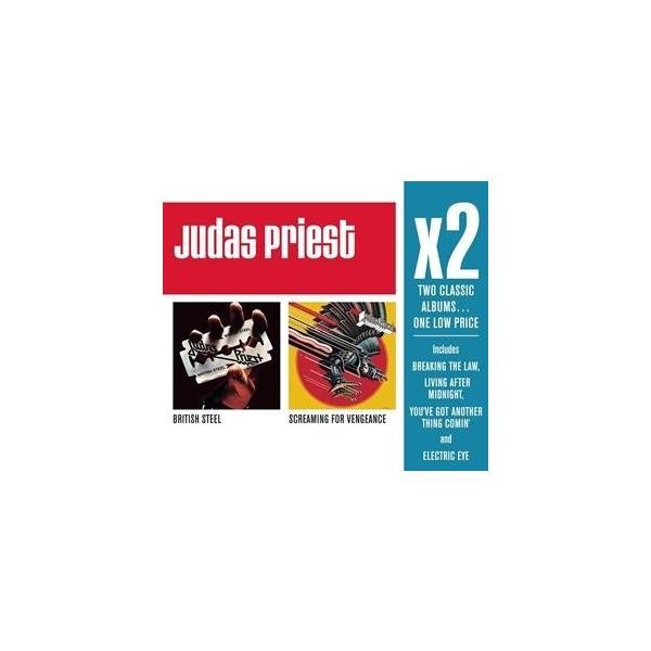 【発売日：2008年07月22日】種別:CD 【輸入盤】 洋楽ハードロック/ヘヴィメタル 発売日:2008/07/22 登録日:2015/09/30 ジューダス・プリースト X2：ブリティッシュ・スティール／スクリーミング・フォー・ヴェンジ...