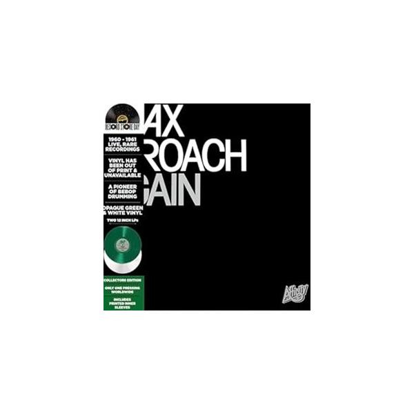 【発売日：2025年03月28日】種別:2LP 【輸入盤】 ジャズ・フュージョン海外ジャズ 発売日:2025/03/28 登録日:2025/02/04 マックス・ローチ アゲイン（リミテッド・グリーン・アンド・ホワイト・ダブル） 内容:［L...