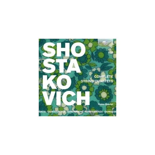 【発売日：2019年11月07日】種別:5CD 【輸入盤】 クラシックその他 発売日:2019/11/07 登録日:2020/07/30 ルビオ四重奏団 ショスタコーヴィチ：弦楽四重奏曲全集 内容:ショスタコーヴィチ：弦楽四重奏曲全集 解説...