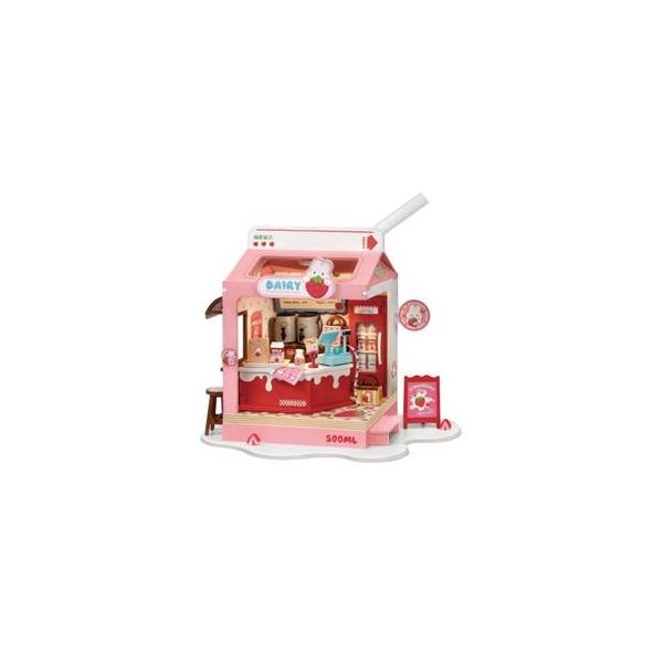 種別:DIYキット プラモデル・模型その他 登録日:2025/04/22 DIYキット DIY ミニチュアハウス イチゴ ミルク パック ROBOTIME DIYミニチュアハウス ROBOTIME ロボタイム Rolife ろぼたいむ RO...