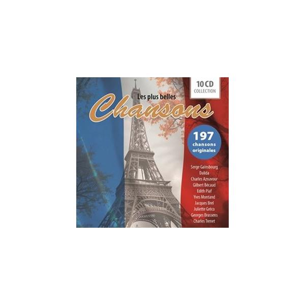 【発売日：2024年07月12日】種別:10CD 【輸入盤】 洋楽ポップス 発売日:2024/07/12 登録日:2024/06/07 ヴァリアス レ・プル・ベル・シャンソン