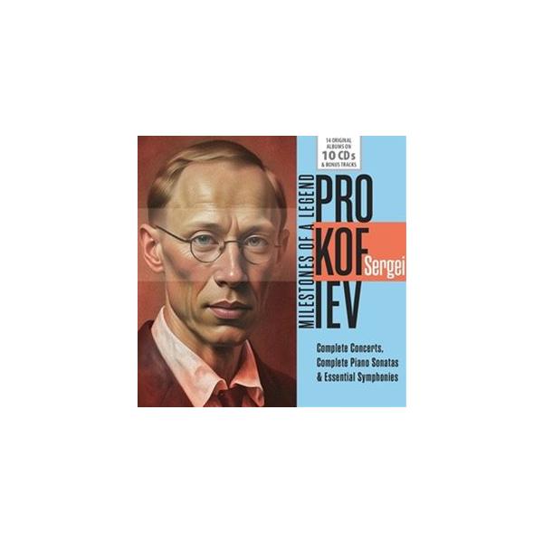 【発売日：2024年07月19日】種別:10CD 【輸入盤】 クラシックその他 発売日:2024/07/19 登録日:2024/06/14 セルゲイ・セルゲーエヴィチ・プロコフィエフ マイルストーンズ・オブ・ア・レジェンド 解説:”As t...