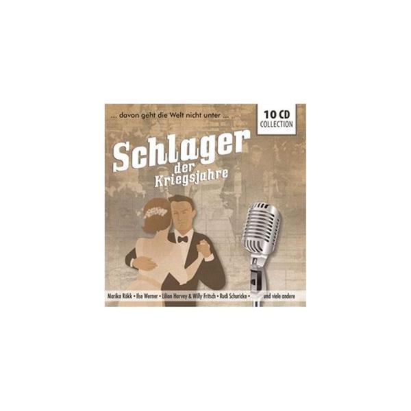 【発売日：2024年08月09日】種別:10CD 【輸入盤】 洋楽ポップス 発売日:2024/08/09 登録日:2024/07/04 ヴァリアス シュラガー・デーア・クリッグスヤール 解説:”Fast alle Lieder schlug...