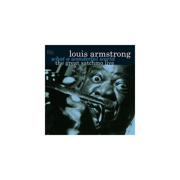 【発売日：2015年02月12日】種別:2LP 【輸入盤】 ジャズ・フュージョン海外ジャズ 発売日:2015/02/12 登録日:2023/11/08 ルイ・アームストロング グレイト・サッチモ・ライヴ／ワット・ア・ワンダフル・ワールド ル...