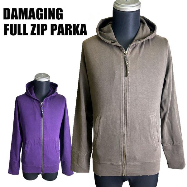 ■ダメージ加工 ストレッチ素材ジップパーカーが登場！■ストレッチ素材で美ラインデザインなのでシルエットがキレイにキマります！■ユニセックスでも使えるのでセクシーに、キレイめに合わせることが可能！■バランス良いフード部分が存在感を際立たせます...