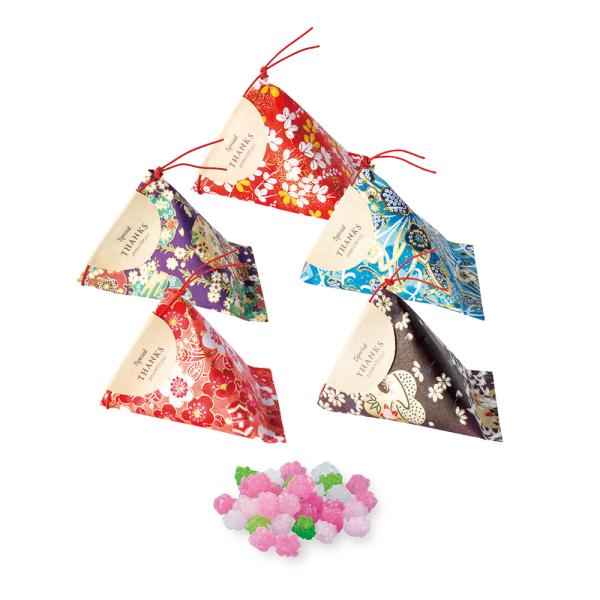 【発売日：2022年08月26日】サイズ / 75x100x75mm詳細　こんぺいとう15g　5種アソート(デザインの指定はできません)結婚式 2次会 イベント 景品 粗品 こんぺいとう 金平糖 縁起物 プレゼント リボン ピンク 慶事 バ...