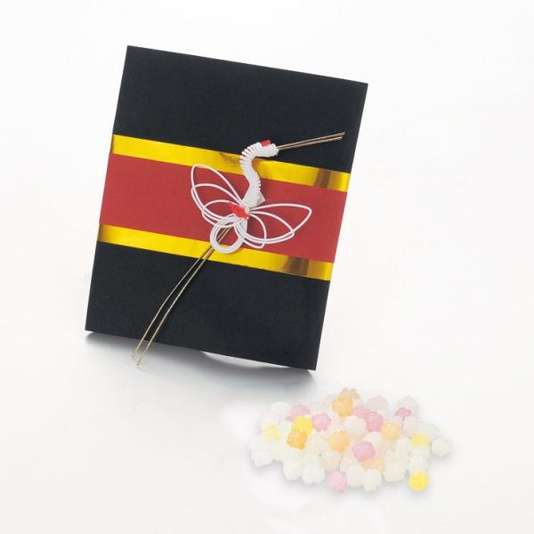 和装の結婚式にぴったりのプチギフトです。サイズ / 100×120mm詳細 　こんぺいとう20g　ご注文は20個からとなります。プチギフト 結婚式 お菓子 2次会 披露宴 ギフト 手渡し パーティー 粗品 景品 イベント 慶事 子供会 ばら...