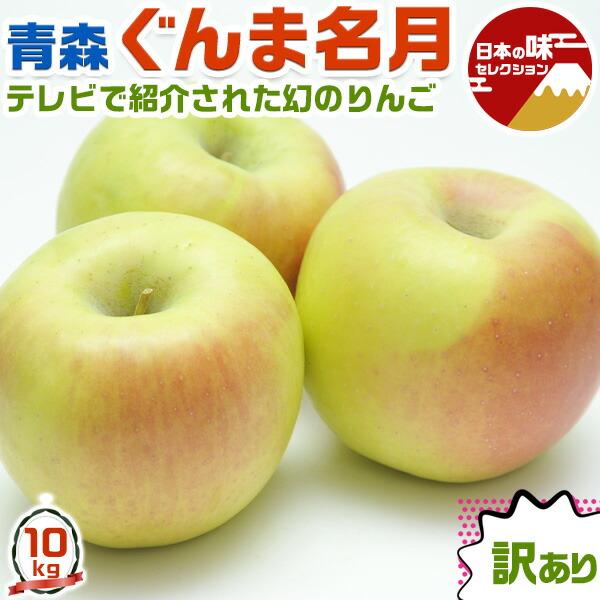 ■商品名： 訳あり ぐんま名月 りんご 10kg 家庭向け 青森県産 林檎 お買得 果物 傷あり 甘い アウトレット生食用 SDGS ■お届けの目安： 3〜7日の順次出荷予定です。(水・日・祝は出荷不可) ※収穫状況によって申込締切・配達予...