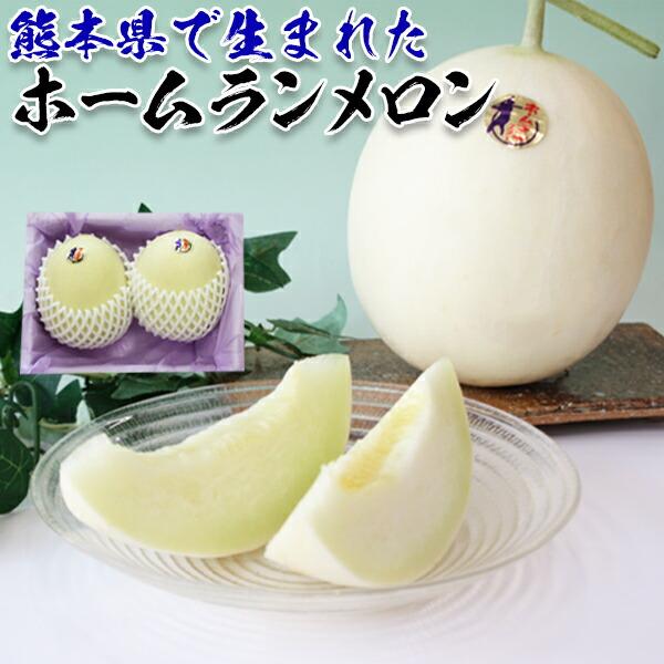 ■商品名： ホームランメロン 2玉 (約1kg × 2玉 合計2kg) 熊本県産・家庭用・贈答用ギフトに 110912 ■お届けの目安： 5-10営業日前後で出荷予定 ※収穫状況によって申込締切・配達予定を変更する場合があります。 ※産地「...