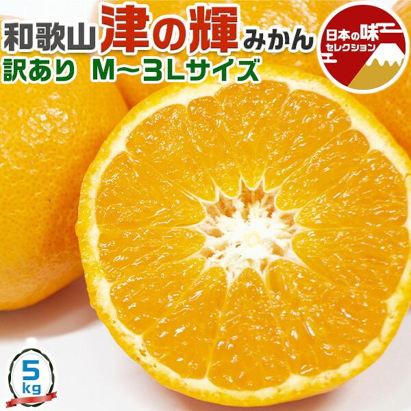 ■商品名： 津之輝 みかん 津の輝 つのかがやき  5kg  訳あり M〜3Lサイズ混合 農園・生産者から出荷バレンタイン 果物 柑橘 蜜柑 フルーツ  送料無料■お届けの目安： 土日祝を除く2〜5日前後の順次出荷予定・お任せ  ※農園の「...