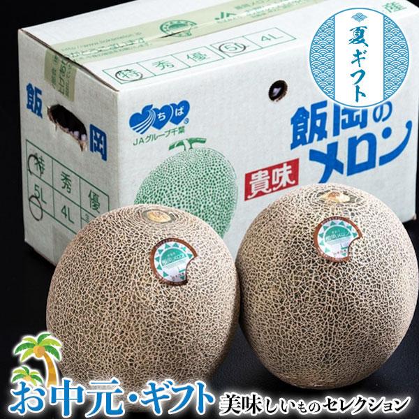 ■商品名： お中元 夏 ギフト プレゼント 貴味メロン 飯岡のめろん （青肉） 千葉県 飯岡産 秀〜特秀品 4〜6L 2玉入 風袋込 約3.4kg ※常温｜ お取り寄せ フルーツ 贈物 御中元 203z17797 ■お届けの目安： お中元・...