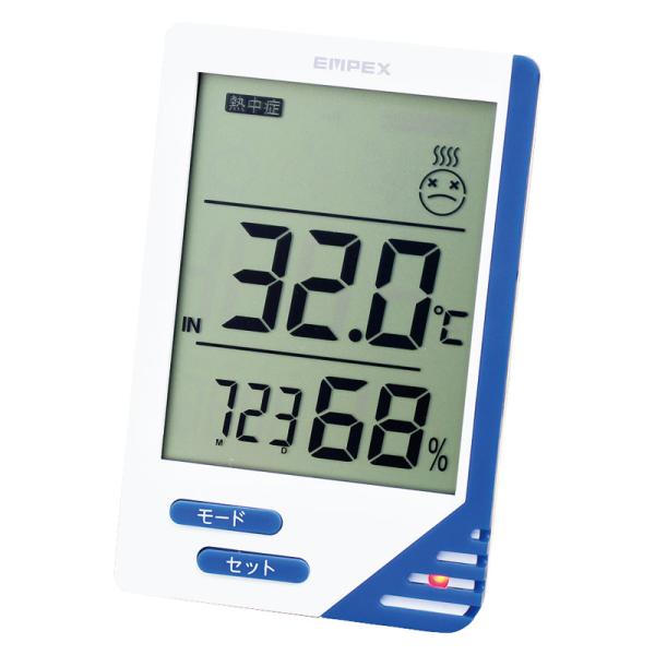 熱中症とインフルエンザ対策に!スリムな薄型デジタル温・湿度計。○温度計・湿度計○熱中症注意目安○季節性インフルエンザ感染防止目安○時刻、カレンダー表示○アラーム機能■商品内容：本体（約88×56×14mm）×1■型番：TD-8180■原産国...