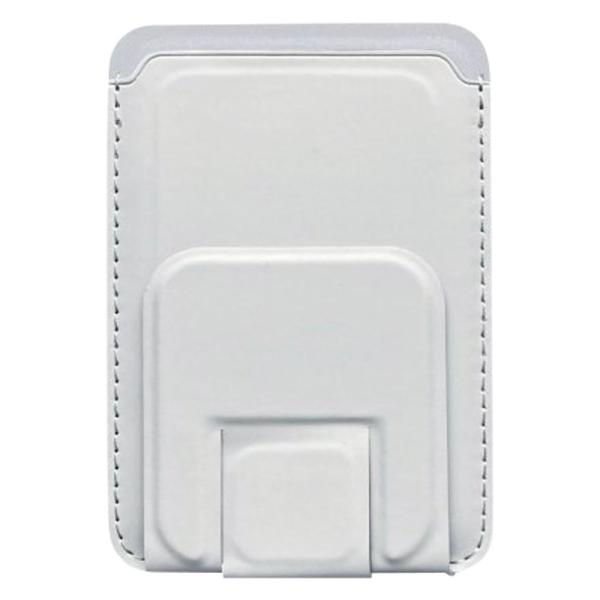 これ1つでスタンド・収納。薄型なのに多機能なスマホ用マグネットカードケース。MagSafe対応。AndroidなどMagSafeに対応していないスマートフォンでも、ケースに貼り付けて使えるメタルリング付。■商品内容：本体（約64×94×6m...