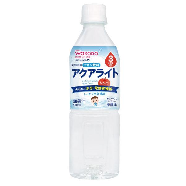 【商品内容】●ベビーのじかん アクアライト りんご 500ml×1本●イオン飲料●対象年齢：3ヶ月頃〜●(賞味期限:2026/4/30)●JAN 4987244171917# ベビー飲料 アクアライト りんご ジュース イオン飲料 水分補給...