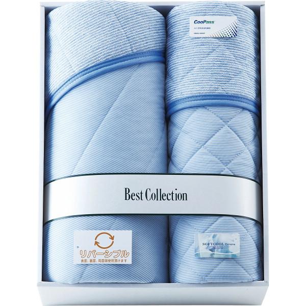 【商品内容】●現品（キルトケット）約１４０×１９０ｃｍ・（敷パット）約１００×２０５ｃｍ●（キルトケット）側地＝（表）複合繊維（ナイロン／ポリエステル）５０％・ポリエステル５０％・（裏）パイル部分：ポリエステル６５％・綿３５％・詰めもの＝ポ...