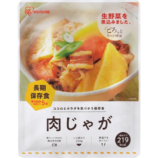 【商品内容】●災対食肉じゃが２２０ｇ（レトルト）●アレルゲン： 小麦 大豆 豚肉●ハコ無し●商品サイズ：15.0×1.5×20.0cm●重量：230.0g●宅配温度区分：常温●賞味期限：(製造より)約1,800日●JAN 456240356...