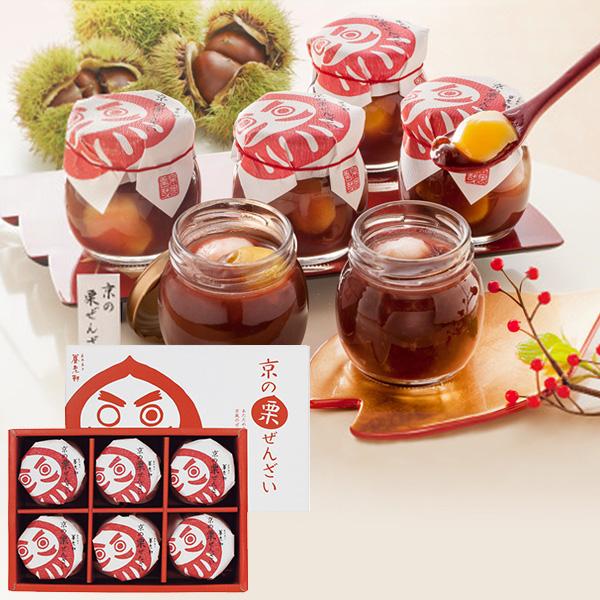 【商品内容】●栗ぜんざい（もち入り）９５ｇ×６●アレルゲン： 大豆●ボール箱入●箱サイズ：16×22×8cm●箱重量：1.5kg●宅配温度区分：常温●賞味期限：(製造より)約180日●JAN 4580434975649# 帰歳暮 歳暮 冬ギ...