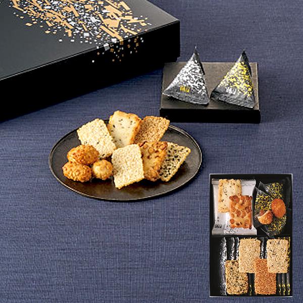 【商品内容】●慶長(醤油・しぶき海苔・胡麻・うすくち醤油×各3)、慶凰醤油×3、豆柿・かきもち昆布×各2●アレルゲン： 小麦 大豆 ごま アーモンド●原産国：日本●化粧箱入●箱サイズ：14.5×21.2×5.1cm●箱重量：216.0g●宅...