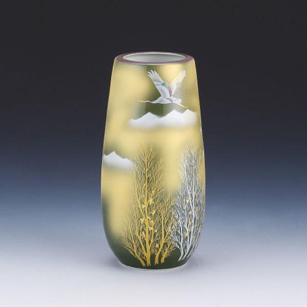 【商品内容】●現品約12.3φ×24.7cm●磁器(九谷焼)●原産国：日本●化粧箱入●箱サイズ：29.2×14.7×14.4cm●箱重量：1.0kg●JAN 4524901305492# ギフト プレゼント 贈り物 贈答品 贈答用 お祝い ...