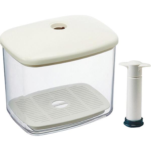 【商品内容】●現品約21.2×15.7×19cm、(ポンプ)約6.4×4.1×13.7cm●パンケースフタ・本体＝飽和ポリエステル樹脂、スノコ＝ポリプロピレン、パッキン・エアーバルブ＝シリコン樹脂、ポンプ・ハンドル本体・支柱＝ABS樹脂、O...