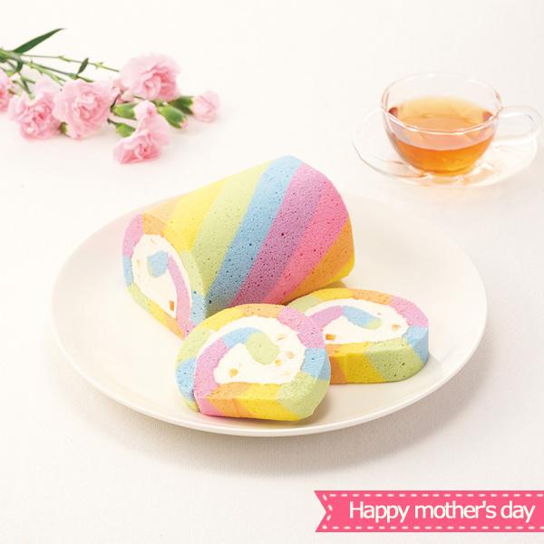 【商品内容】●レインボーロール350g×1(8×16×6cm) ●アレルゲン：卵 乳 小麦 オレンジ 大豆●化粧箱入●箱サイズ：17.4×10.2×7.4cm●箱重量：410g●宅配温度区分：冷凍●賞味期限：(製造より)約30日●JAN 4...