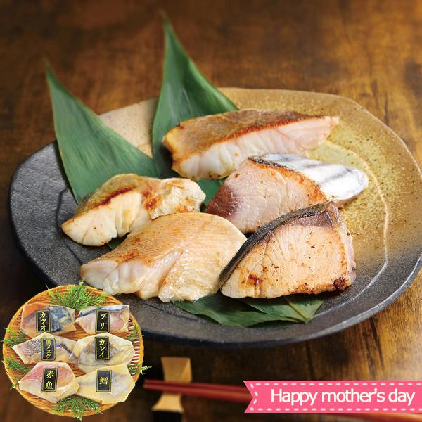 【商品内容】●赤魚・カツオ・ブリ・カレイ・鱈・黒メヌケ各60g×各1(全て骨取り切り身) ●アレルゲン： 大豆●原産国：日本●化粧箱入●箱サイズ：32.5×21×4.5cm●箱重量：500g●宅配温度区分：冷凍●賞味期限：(製造より)約18...