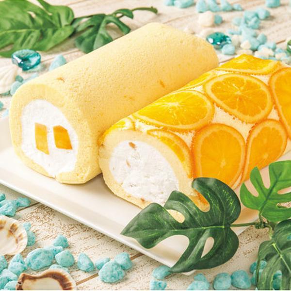 【商品内容】●夏色スターロール(オレンジ＆レモン・マンゴー各350g×各1)●アレルゲン：卵 乳 小麦 オレンジ 大豆●化粧箱入●箱サイズ：17.6×19.1×7.4cm●箱重量：826g●宅配温度区分：冷凍●賞味期限：(製造より)約30日...