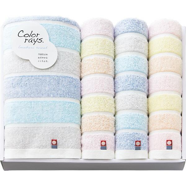 【商品内容】●バスタオル・ウォッシュタオル各１枚・フェイスタオル２枚●現品（バスタオル）約６０×１１０ｃｍ・（フェイスタオル）約３４×７５ｃｍ・（ウォッシュタオル）約３４×３４ｃｍ●綿１００％●化粧箱入●箱サイズ：36×29×5cm●箱重量...